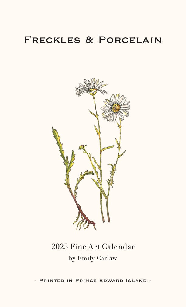 2025 Fine Art Calendar – Freckles and Porcelain